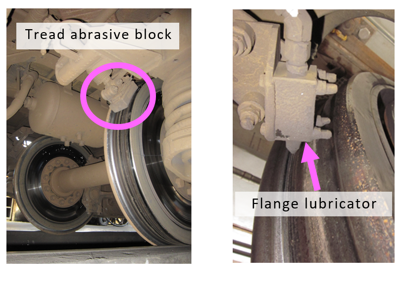 Integrated Tread Surface Conditioning Block to Reduce Wheel-Flange Wear ...